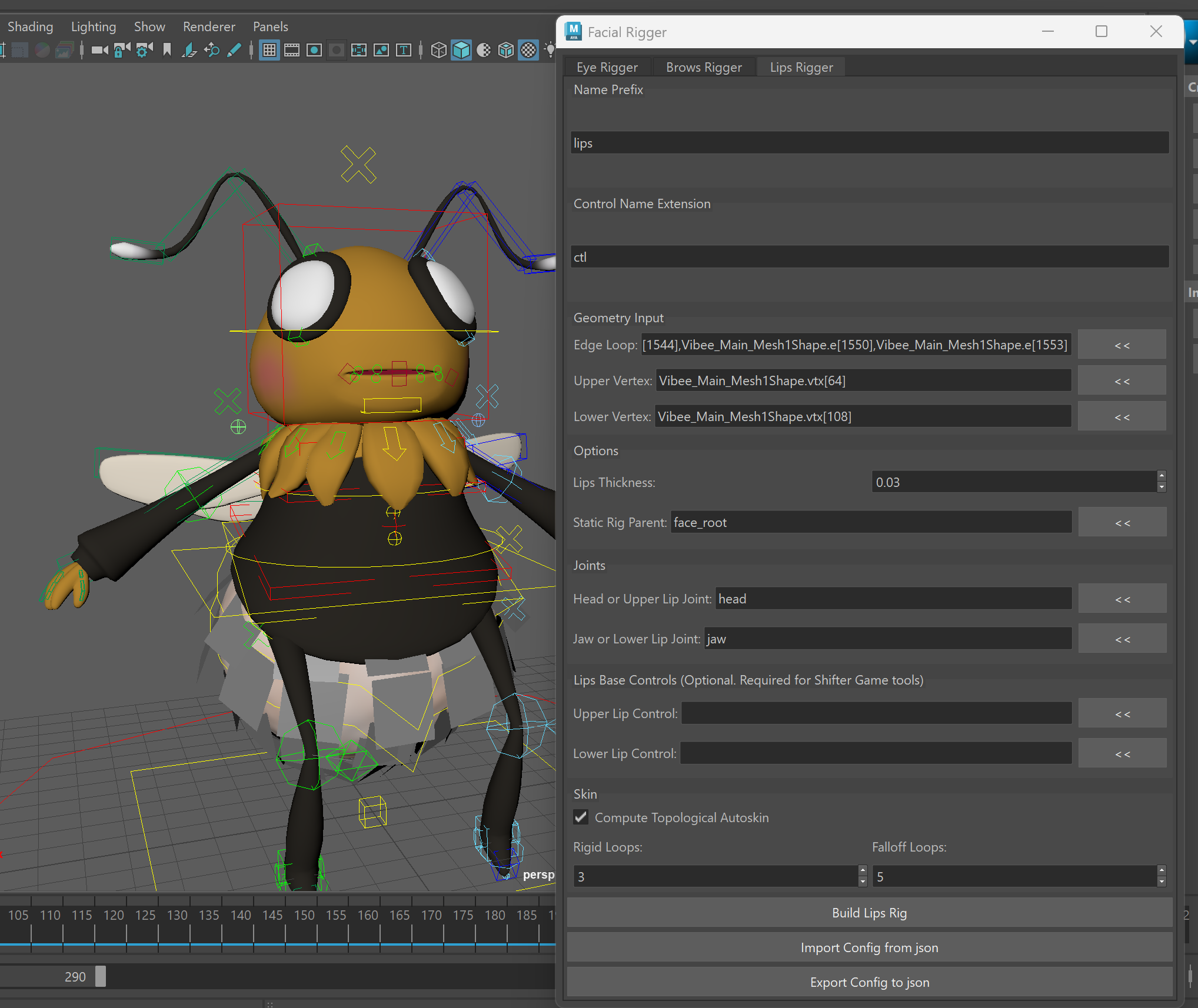 Using the Mgear Lip Rigger for an appealing mouth rig in Maya (2026 ...